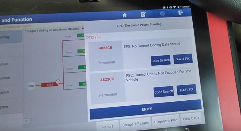 How to Perform EPS Coding for BMW 328i F34 Using Launch X431 PAD V ...