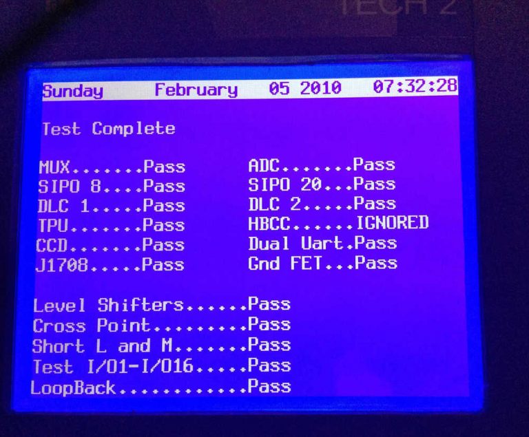 How to Sovle GM Tech 2 Scanner “HBCC failed and states Ignored” Error ...