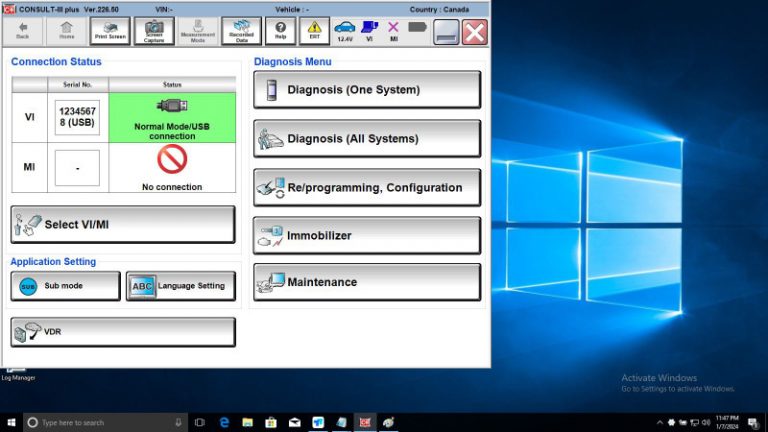 Nissan Consult III Plus V75 Diagnostic Software and Driver Download ...
