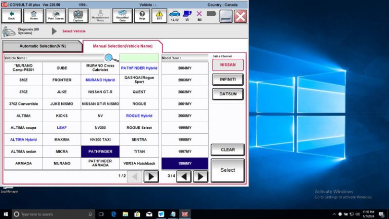 Nissan Consult III Plus V75 Diagnostic Software and Driver Download ...