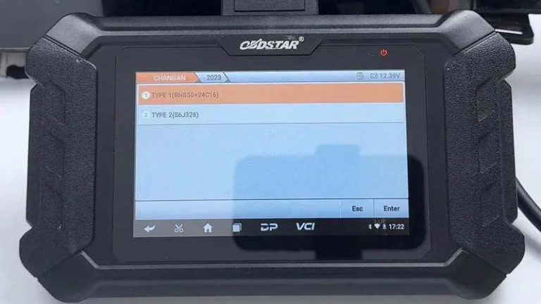 OBDSTAR ODO Master recalibrate CHANGAN UNI-V cluster mileage – OBDII ...