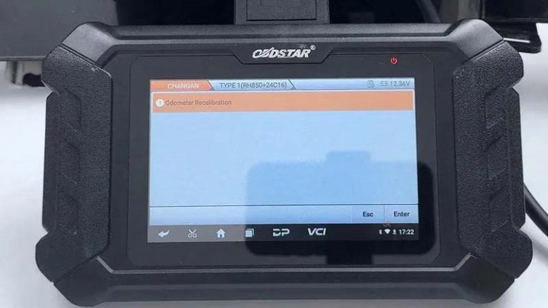 OBDSTAR ODO Master recalibrate CHANGAN UNI-V cluster mileage – OBDII ...