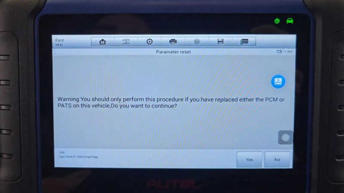 Autel IM508S – PCM Parameter Reset and Programming All Lost Keys for ...