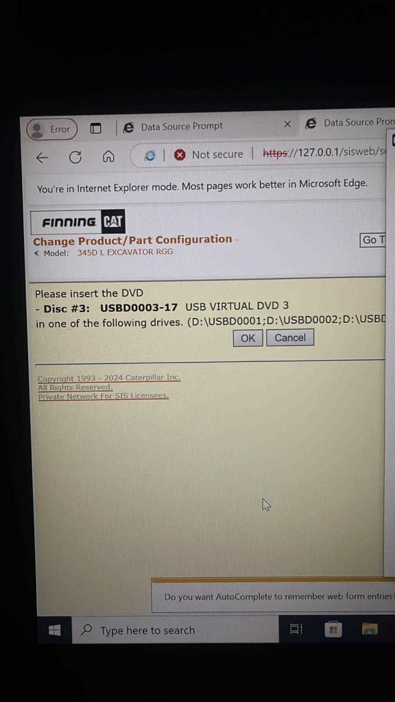 Caterpillar SIS 2022 CAT SIS Install Disc Problem – OBDII.SHOP OFFICIAL ...
