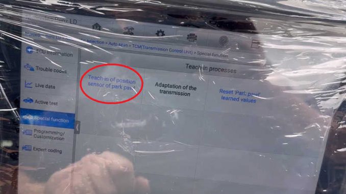 How to Code Mercedes Transmission for P07B700 Using Autel Ultra Lite ...