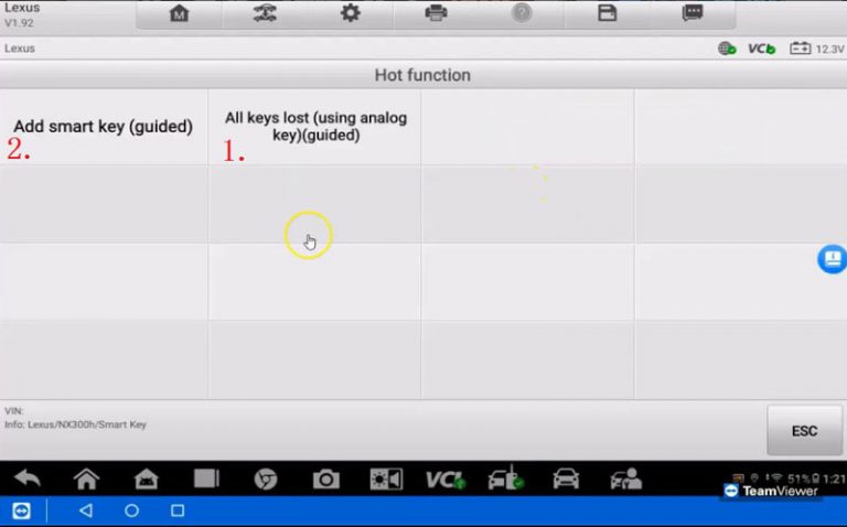 Programming All Keys Lost on a 2015 Lexus NX300H Using the Autel IM608 ...