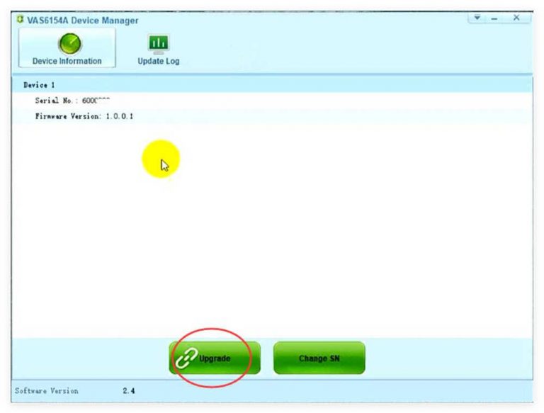 How to Update Firmware for VNCI 6154A ? – OBDII.SHOP OFFICIAL BLOG