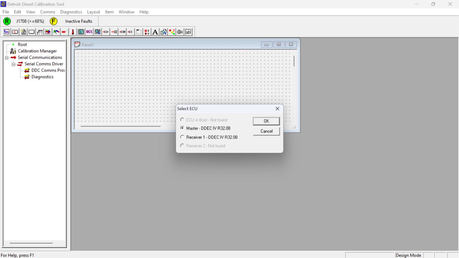 Uploading Calibration from the ECM using Detroit Diesel Calibration ...