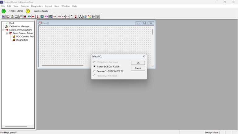 Uploading Calibration from the ECM using Detroit Diesel Calibration ...