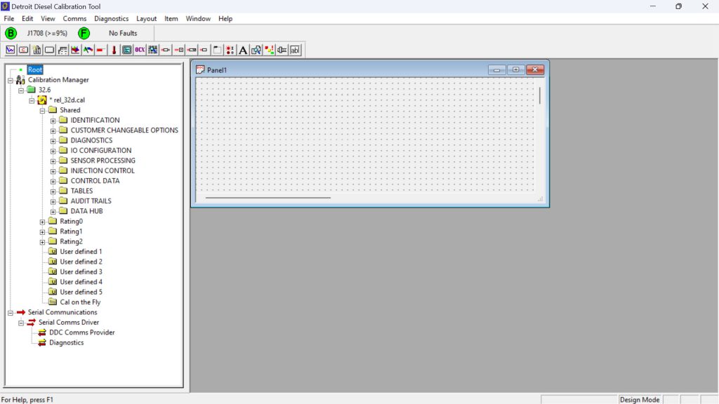 Uploading Calibration from the ECM using Detroit Diesel Calibration ...