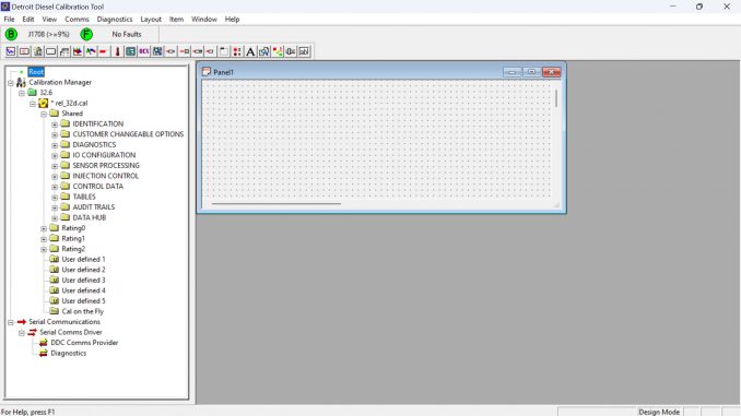 Uploading Calibration from the ECM using Detroit Diesel Calibration ...