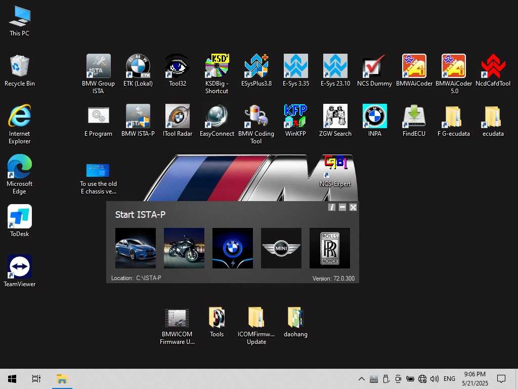 BMW ICOM Updated the new software to 2025.05 – OBDII.SHOP OFFICIAL BLOG