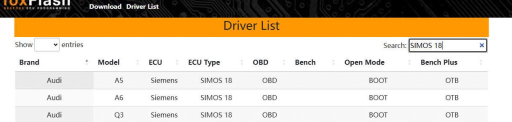 FoxFlash Chip Tuning Tool ECU Programmer Support MED17.7.7 and SIMOS 18 ...