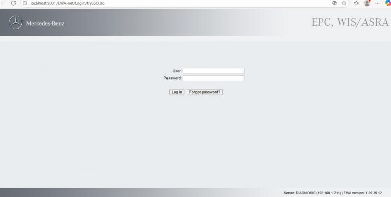 Whats the User Name and Password for Xentry EPC Software ? – OBDII.SHOP ...